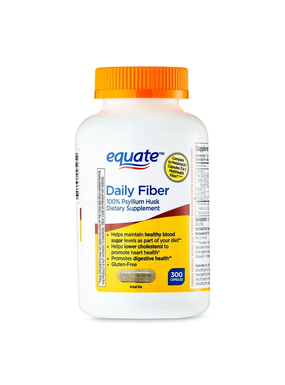 Fiber Capsules in Fiber Supplements - Walmart.com