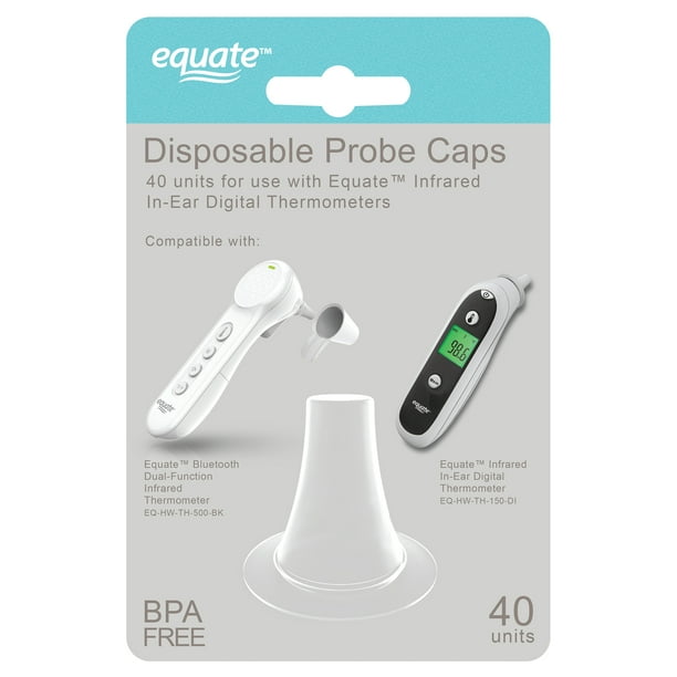 Equate Disposable Probe Caps, 40 Count - Walmart Business Supplies