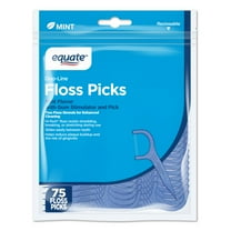 Grin Smooth Flosspyx - 75 ct - Dental Floss Picks, Flossers, Made with ...