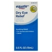 Equate Eye Allergy Relief Antihistamine and Redness Reliever Eye Drops ...