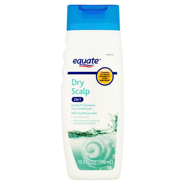 Equate Dry Scalp 2 in 1 Dandruff Shampoo Plus Conditioner, 13.5 fl oz ...
