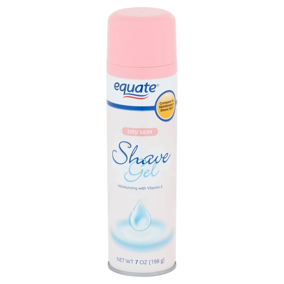 Equate Dry Skin Shave Gel, 7 oz - Walmart.com