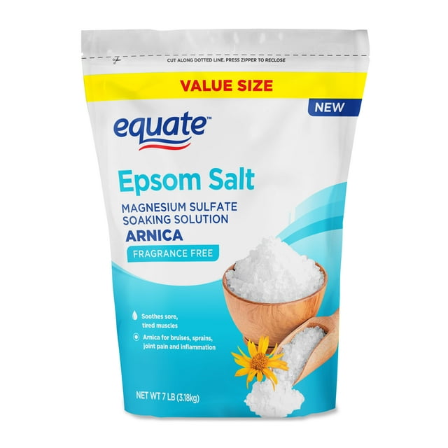 Equate Epsom Salt, Arnica, 7 lb - Walmart.com