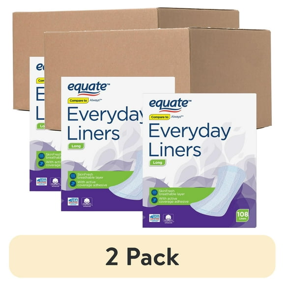Equate Panty Liners in Feminine Care - Walmart.com