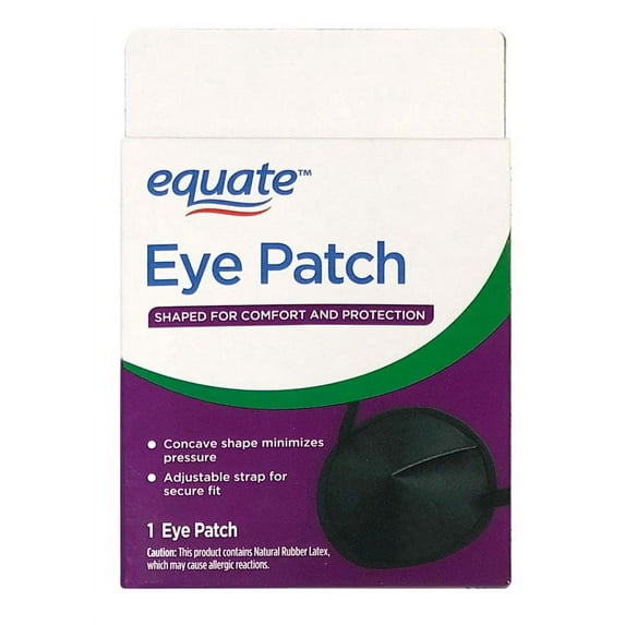 Equate Eye Patch Regular One Size Fits All - 1 Each HSA/FSA Eligible ...