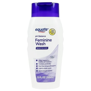 Equate Feminine Cleansing Wash For all Skin Types, Scent & Dye Free, ph ...