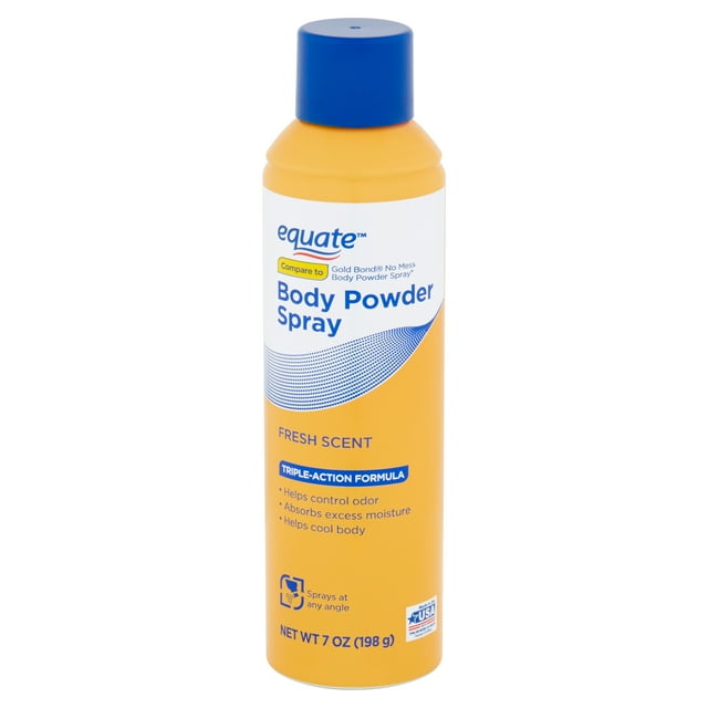 Equate Fresh Scent Body Powder Spray, 7 oz - Walmart.com