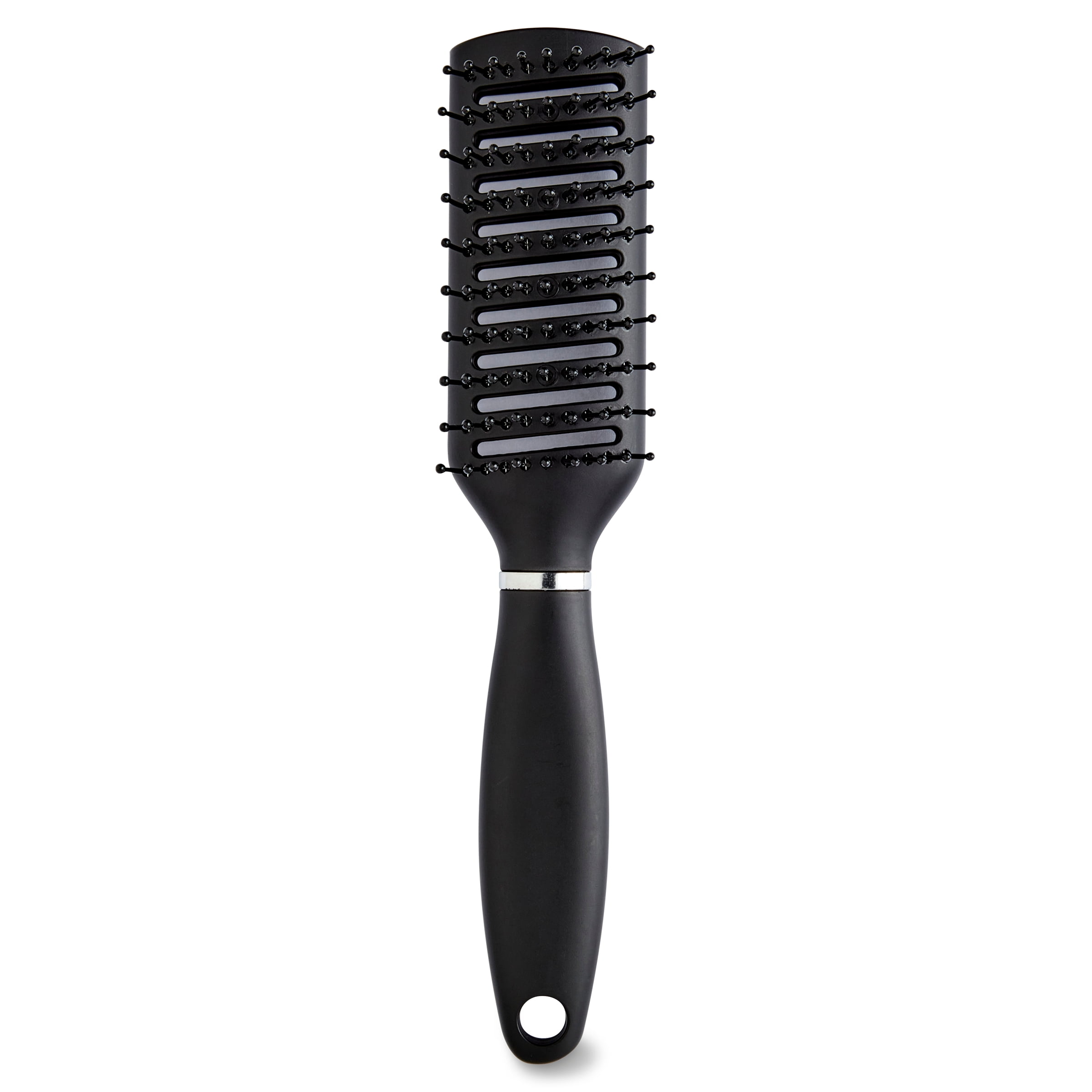 Equate Vent Brush Black Vented Detangling Brush for Hair Drying Volume ...