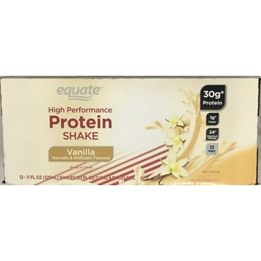Equate Nutritional Shakes Plus, Vanilla, 8 fl oz, 24 Count - Walmart.com