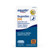 Equate Sinus & Allergy Suphedrine PE Nasal Decongestant Tablets, 24 ...