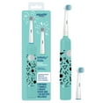 Equate Infinity Kids Power Toothbrush with 2 Bacteria Defense Brush ...