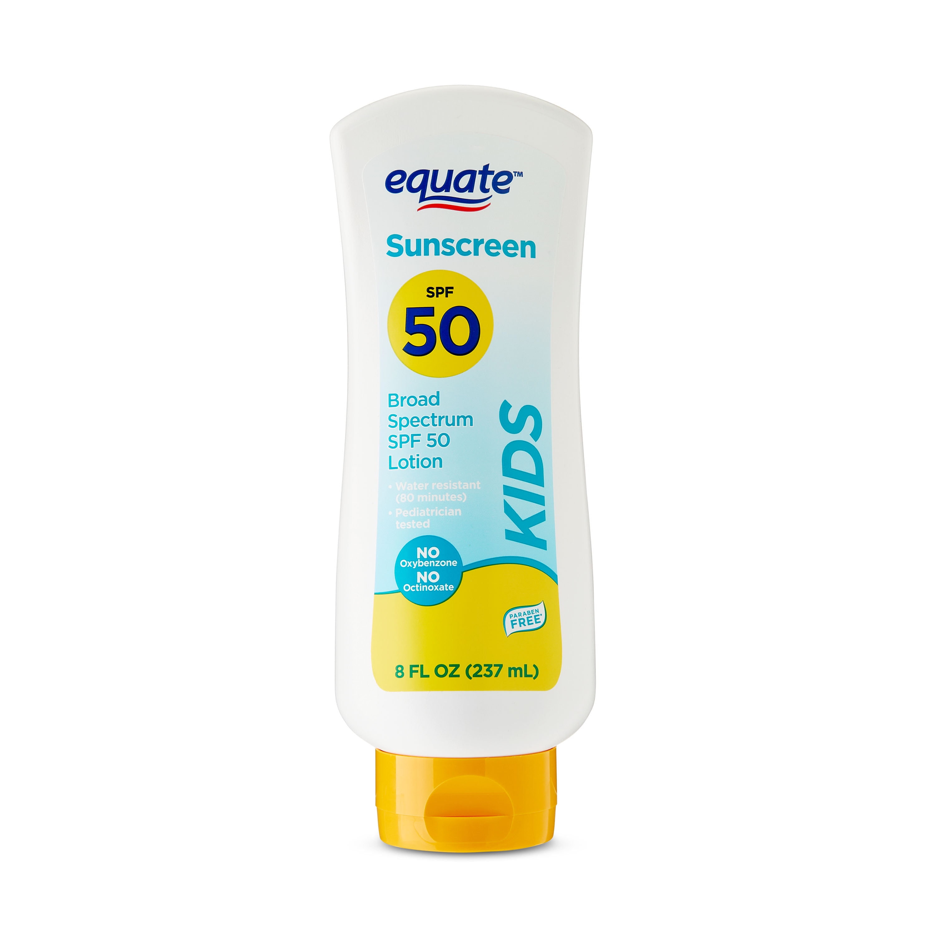Equate Kids Broad Spectrum Sunscreen Lotion, SPF 50, 8 fl oz - Walmart.com