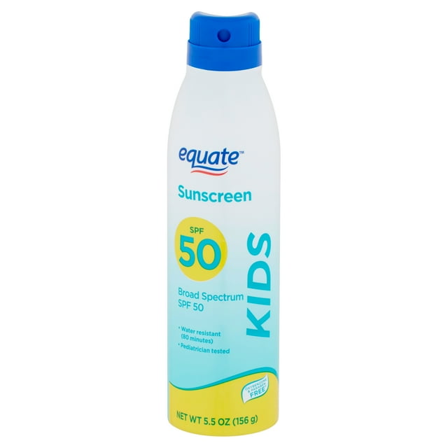Equate Kids Broad Spectrum Sunscreen, SPF 50, 5.5 oz HSA/FSA Eligible ...