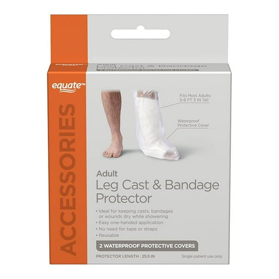 Equate Leg Cast Protector, Small, Child or Small Adult, 1 Pair HSA/FSA ...