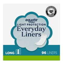 Equate Light Protection Everyday Liners, Size Regular (129 Count) HSA ...