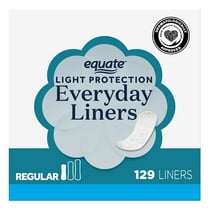 (2 pack) Equate Light Protection Everyday Liners, Size Long (96 Count ...