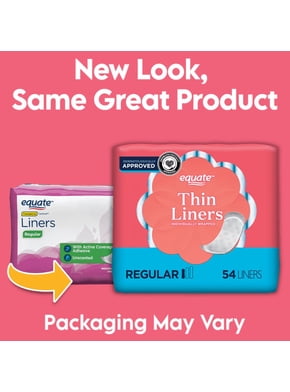 Equate Panty Liners in Feminine Care - Walmart.com