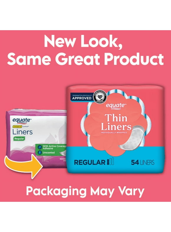 Equate Panty Liners in Feminine Care - Walmart.com
