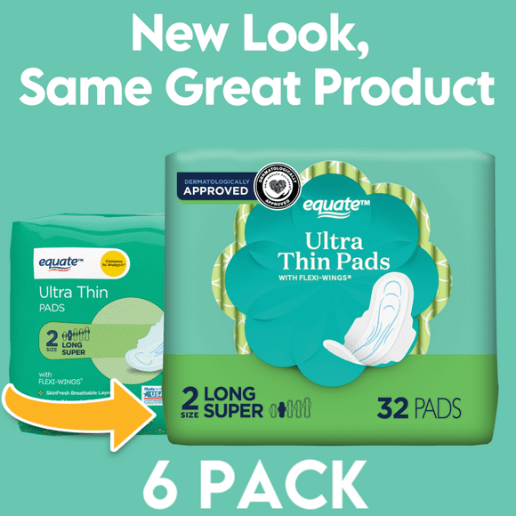 Equate Options Incontinence Pads
