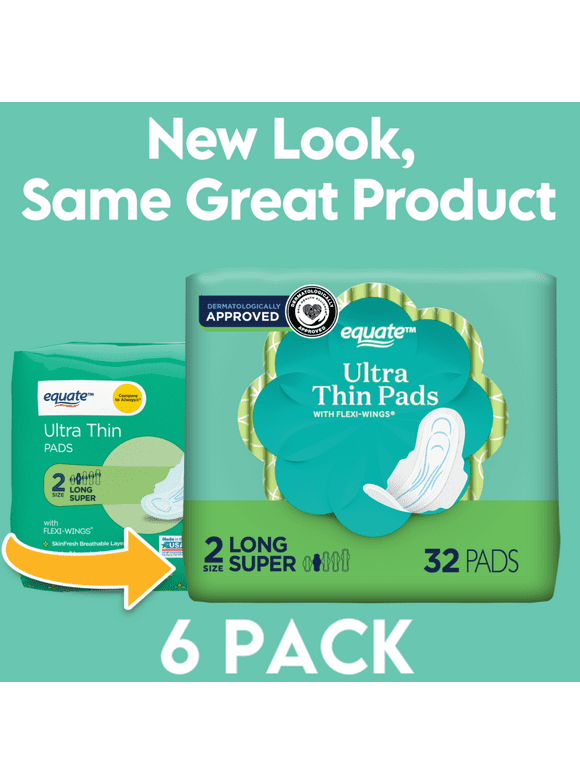 Equate Pads in Feminine Care - Walmart.com