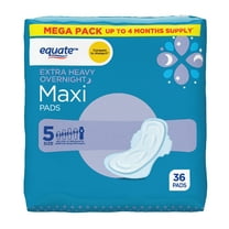 Equate Options Women's Incontinence Pads, Maximum Absorbency, Long ...