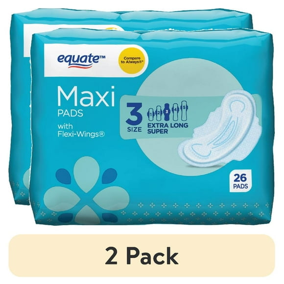 Equate Maxi Pads