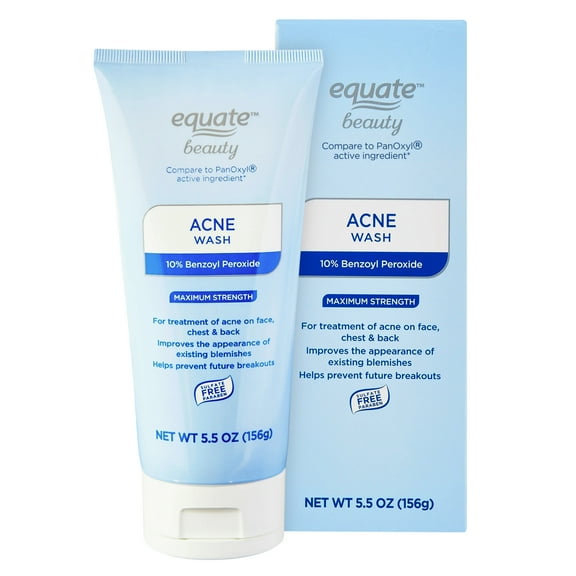 PanOxyl Foaming Acne Wash, Maximum Strength, 10% Benzoyl Peroxide - 5.5 ...