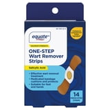 Equate Wart Remover Strips 14 Count with Salicylic Acid for Wart ...