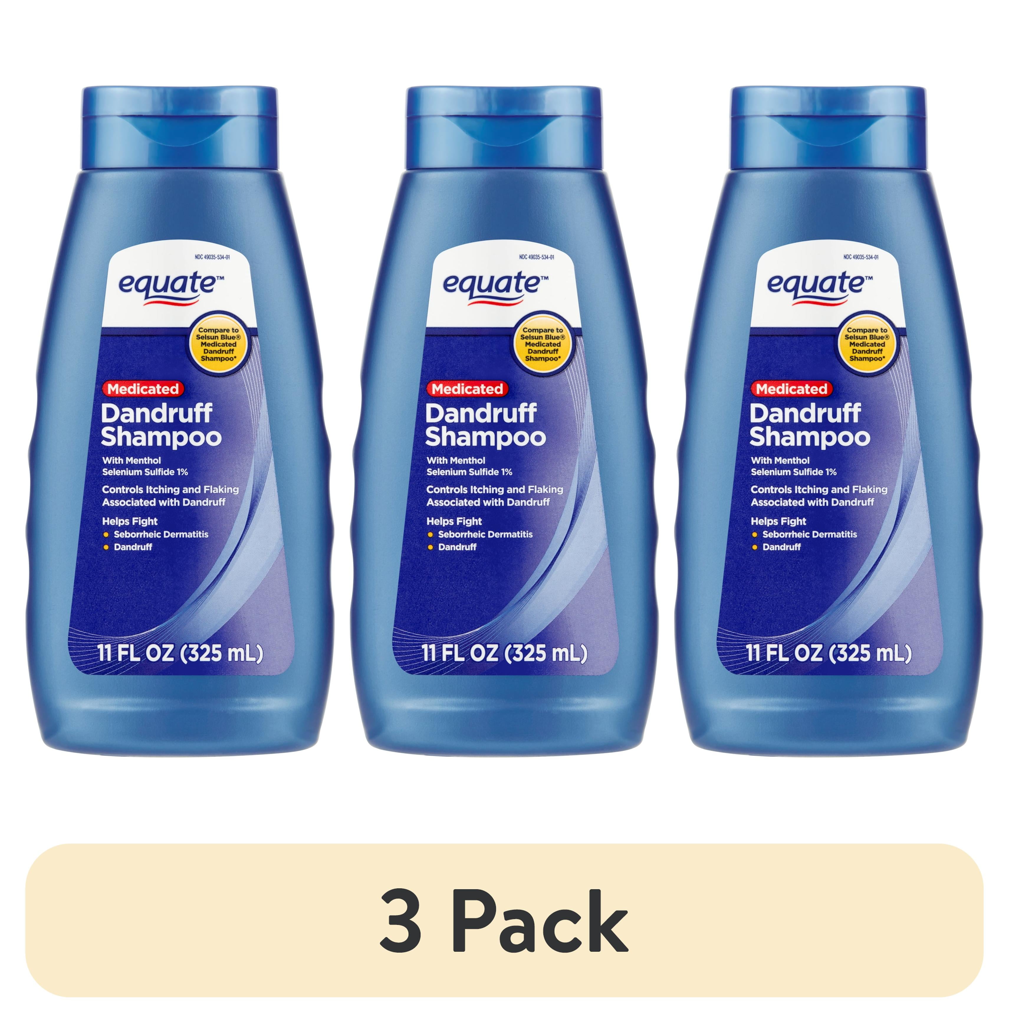 Customer reviews for (3 pack) Equate Medicated Dandruff Shampoo with ...