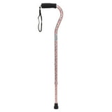 Equate Mobility Adult Offset Handle Cane, Polka Dot HSA/FSA Eligible ...