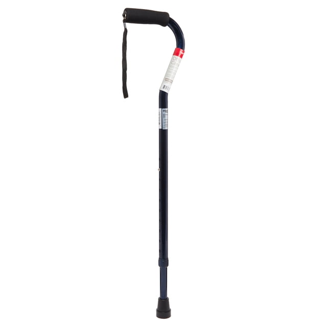 Equate Mobility Offset Handle Cane, Ice Blue - Walmart Business Supplies