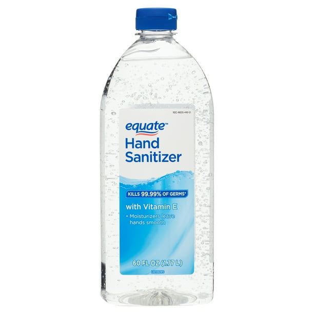 Equate Moisturizing Hand Sanitizer, 60 fl oz - Walmart Business Supplies