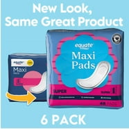 Stayfree Maxi Pads Super, 48ct - Walmart.com