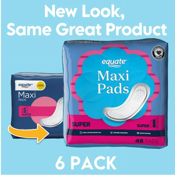 Equate Pads in Feminine Care - Walmart.com