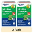 (2 pack) Equate Nicotine Polacrilex Lozenges, 4 mg, Mint Flavor, 168 ...