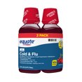 Equate Nighttime Cold and Flu Relief, Cherry Flavor, 24 fl oz, 2 Count ...
