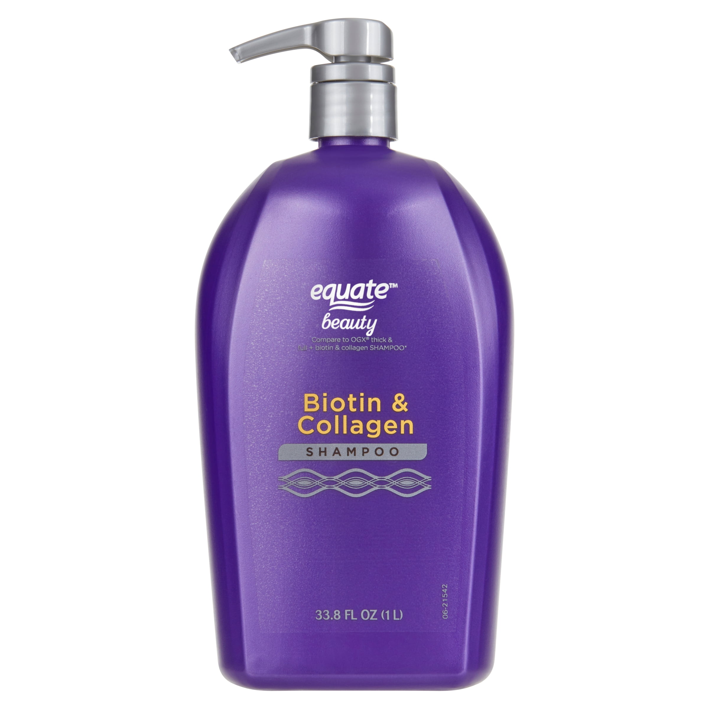 Equate Nourishing Daily Shampoo with Biotin Collagen 33.8 fl oz for ...