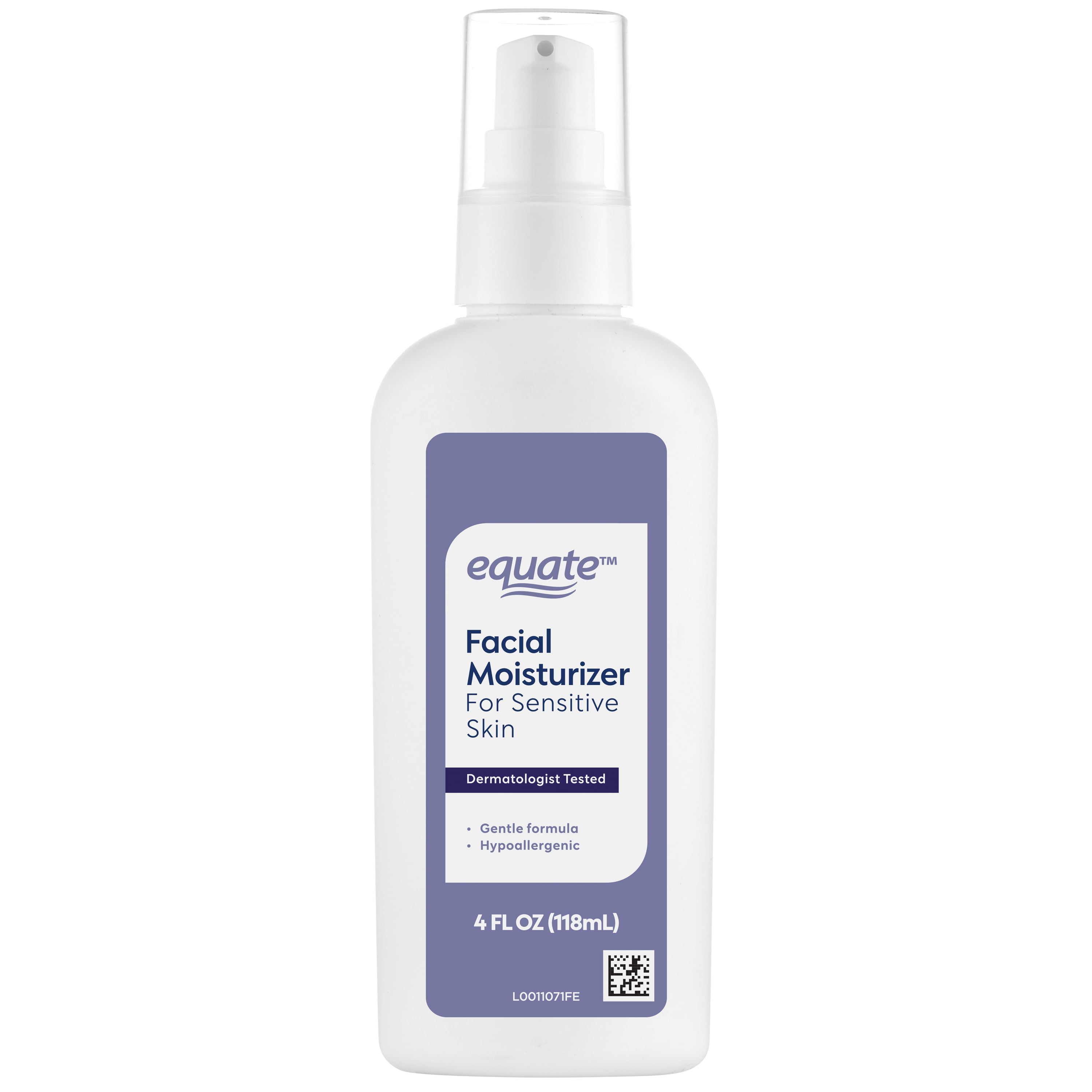Equate Facial Moisturizer for Sensitive Skin, 4 fl oz - Walmart ...