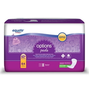 Equate Options Incontinence Pads