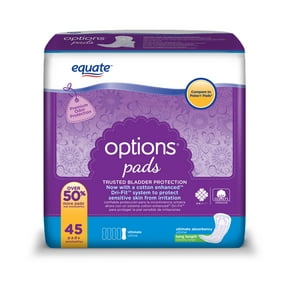 Equate Options Incontinence Pads