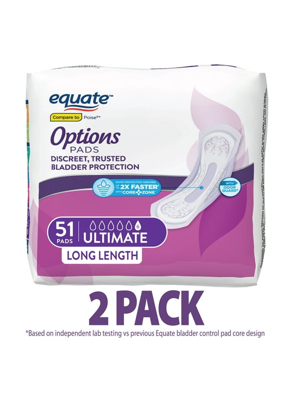 Equate Pads in Feminine Care - Walmart.com
