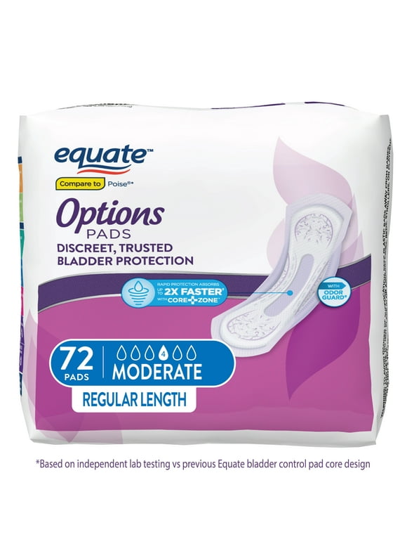 Equate Pads in Feminine Care - Walmart.com