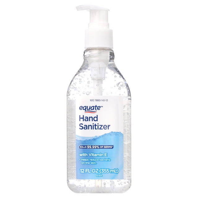 Equate Hand Sanitizer with Vitamin E, 12 fl oz HSA/FSA Eligible ...