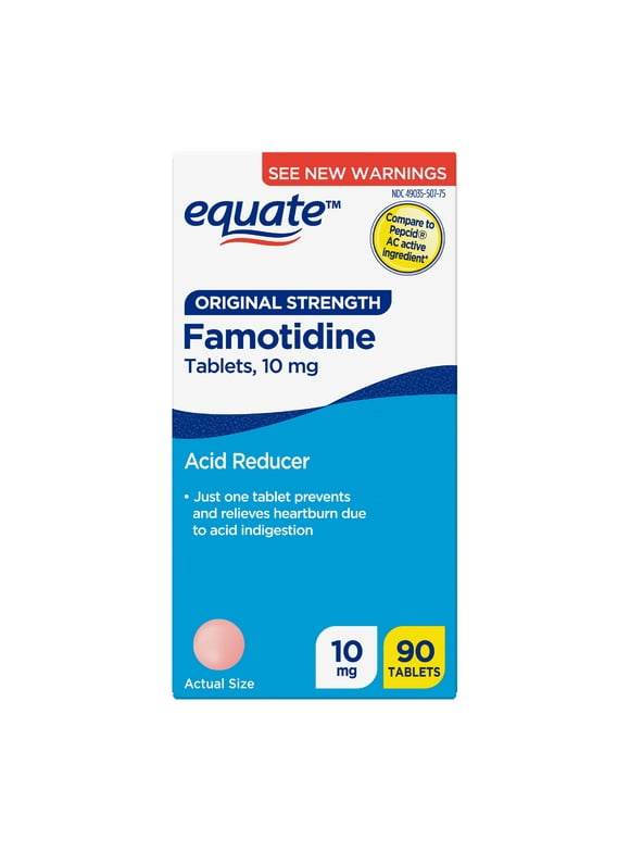 Famotidine in Antacids and Heartburn Relief - Walmart.com