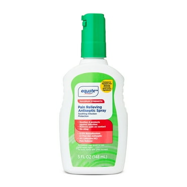 Equate 3% Hydrogen Peroxide Topical Solution Antiseptic Spray, 8 fl oz ...