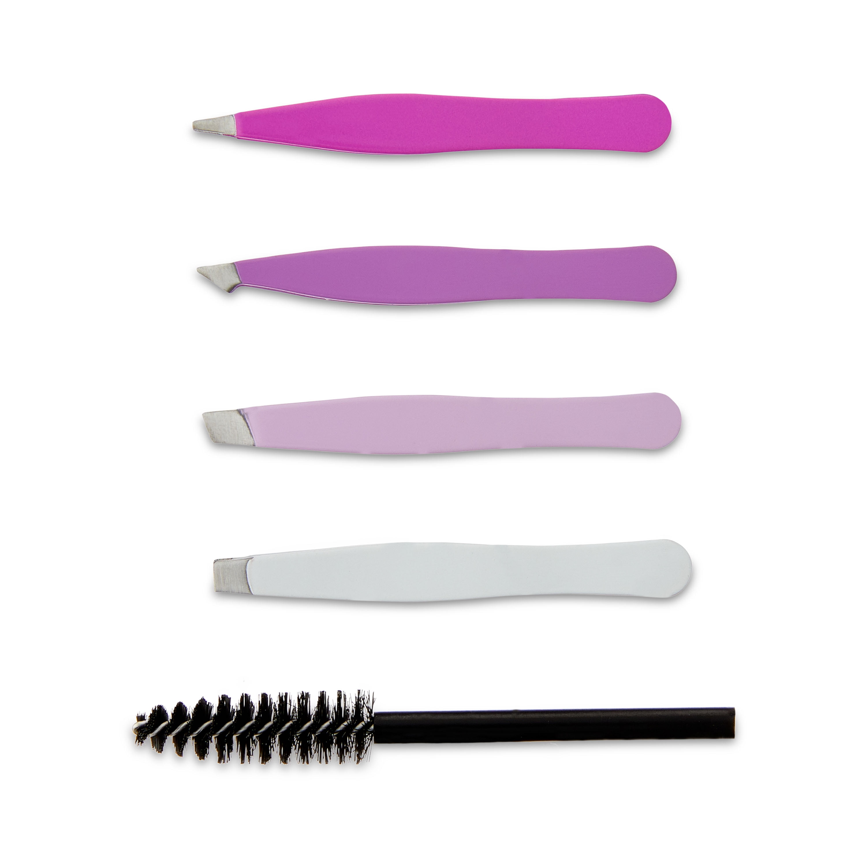 Equate Personal Care Hair Grooming Mini Tweezers Set, 4 Count for ...