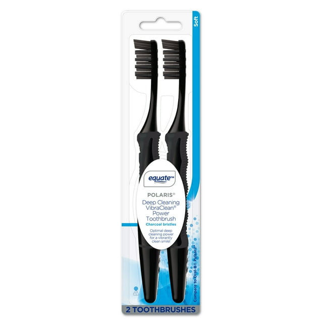 Equate Polaris Deep Cleaning VibraClean Powered Toothbrush with ...