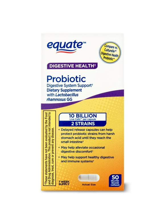 Equate Probiotics in Equate Digestive Health - Walmart.com