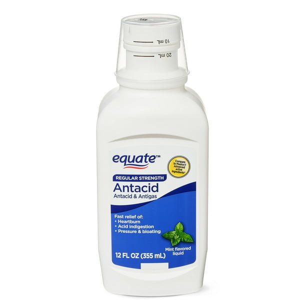 Equate Regular Strength Antacid & Antigas for Heartburn & Acid ...