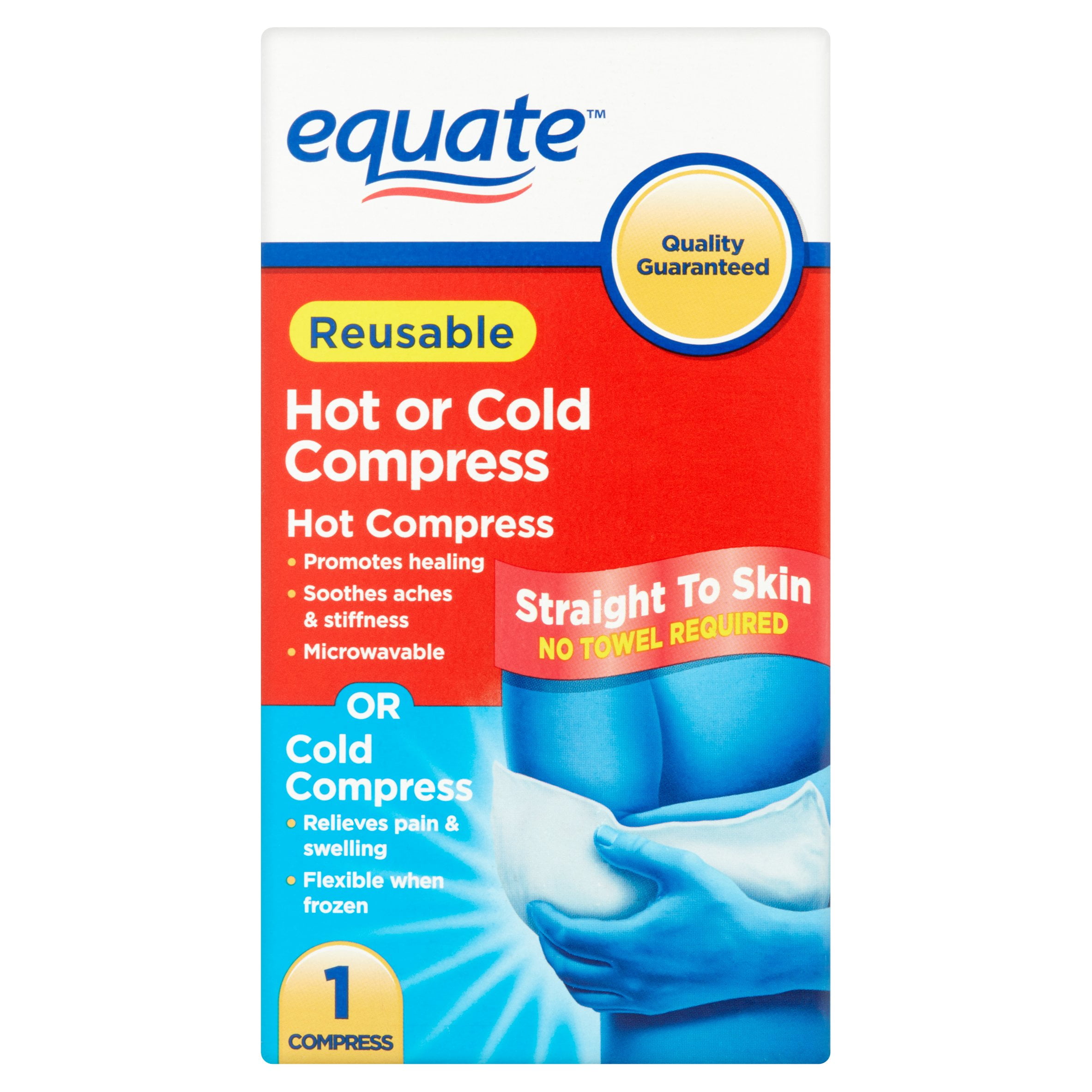 Equate Reusable Hot or Cold Compress, 1 Ct HSA/FSA Eligible - Walmart.com